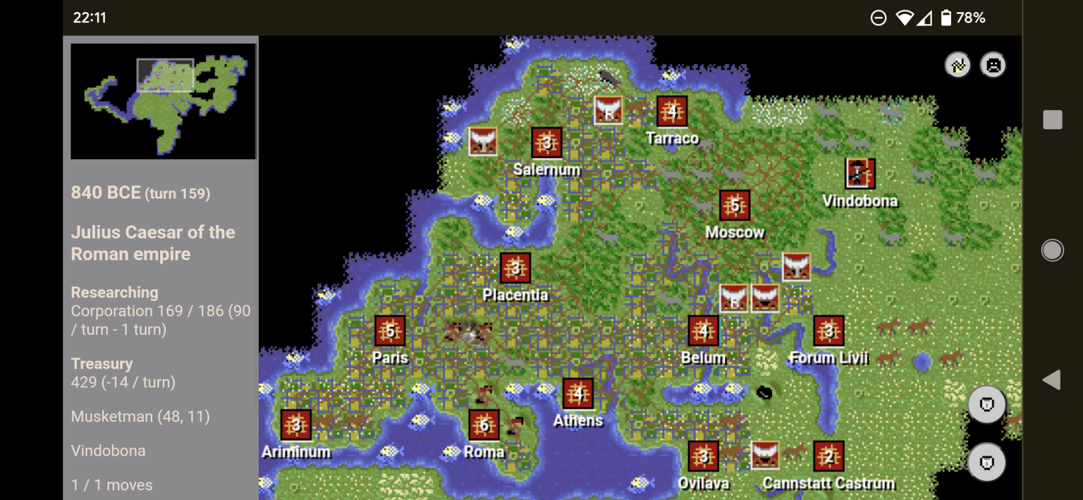 Civilization 1 – “Yet another clone” offers Civ1 functionality on ...