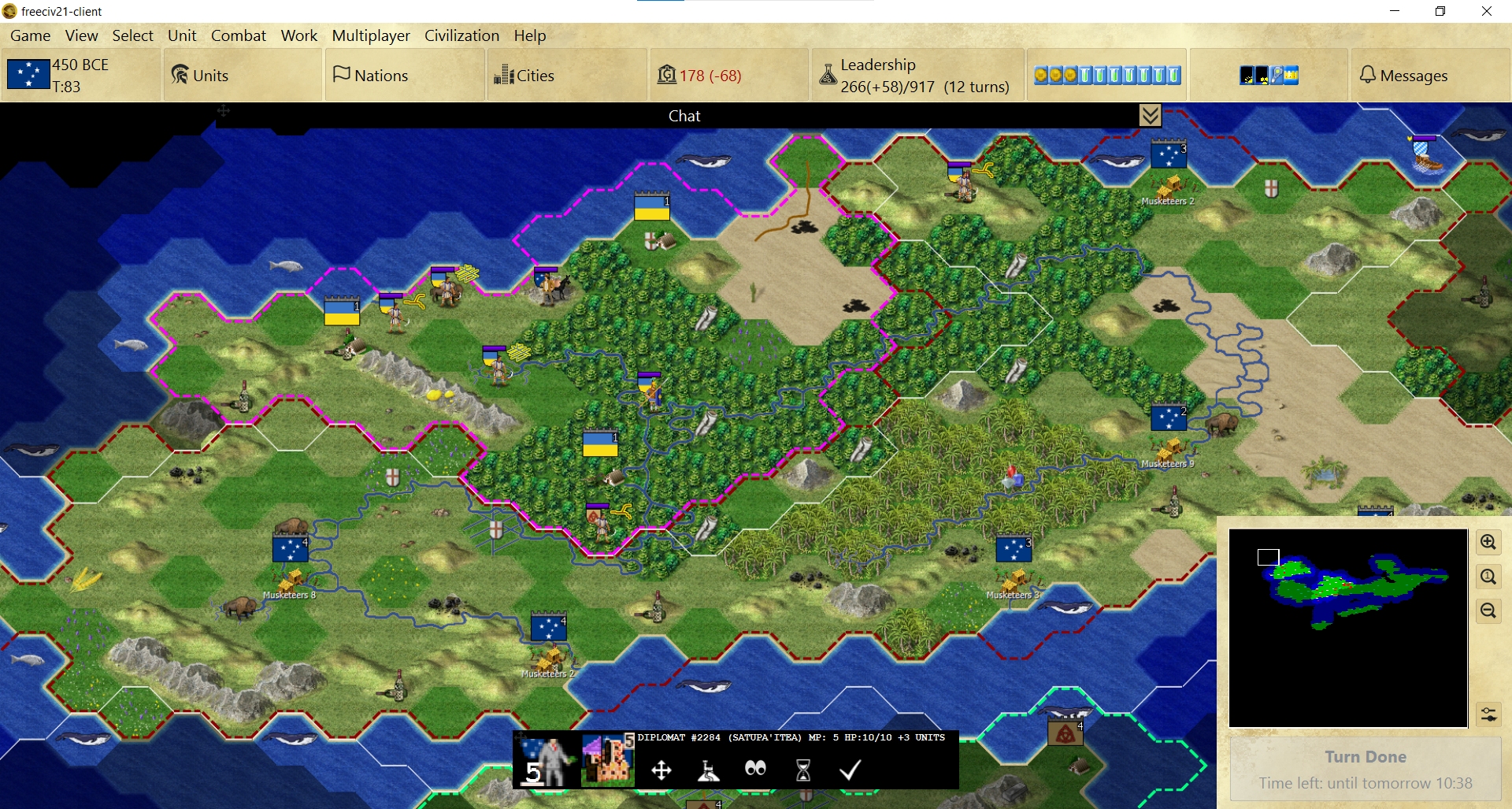 LT81 – Next FreeCiv Longturn game set to start in a few days - CivFanatics