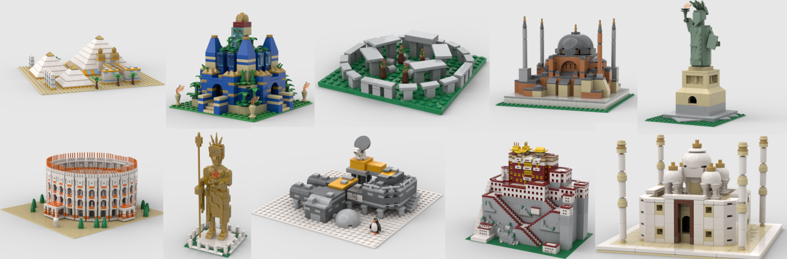 All Civ6 wondes in LEGO form! - CivFanatics